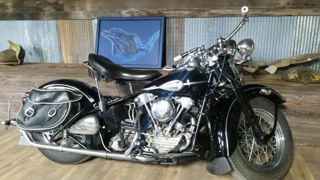 1942 Rare WWII HD Knucklehead Motorcycle - Scott D Gottschalk